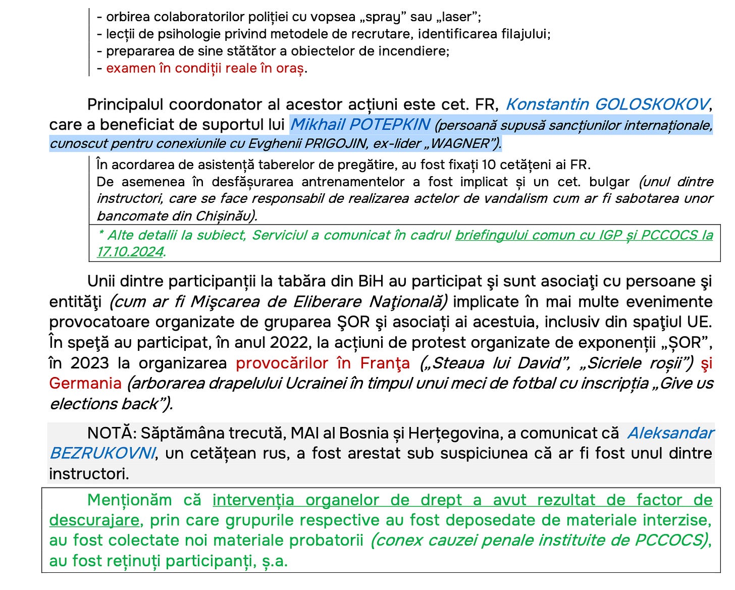 Liviu Alexa: Raportul serviciului secret al Republicii Moldova pe care ...