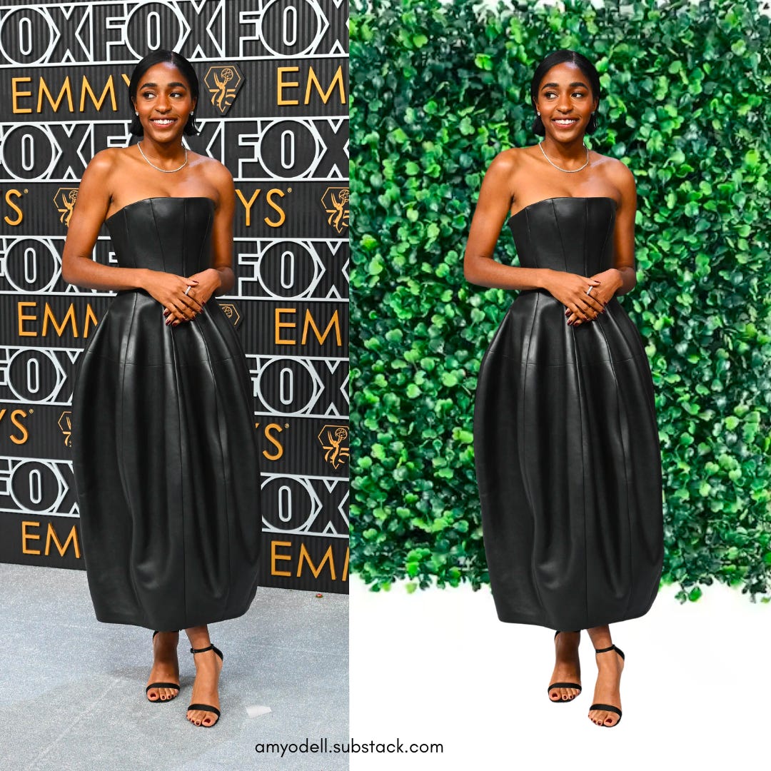 The Emmys' Hideous Backdrop Cannot Stand - by Amy Odell