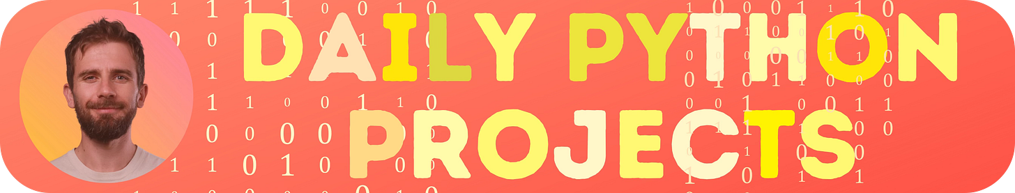 About Daily Python Projects