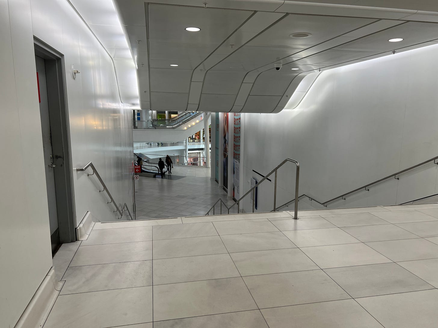 Inside the last surviving portion of the original World Trade Center, a ...