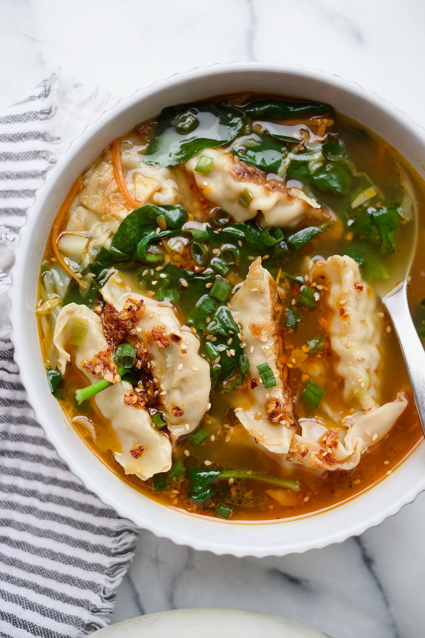 15-Minute Dumpling Soup - by Brooke Eliason