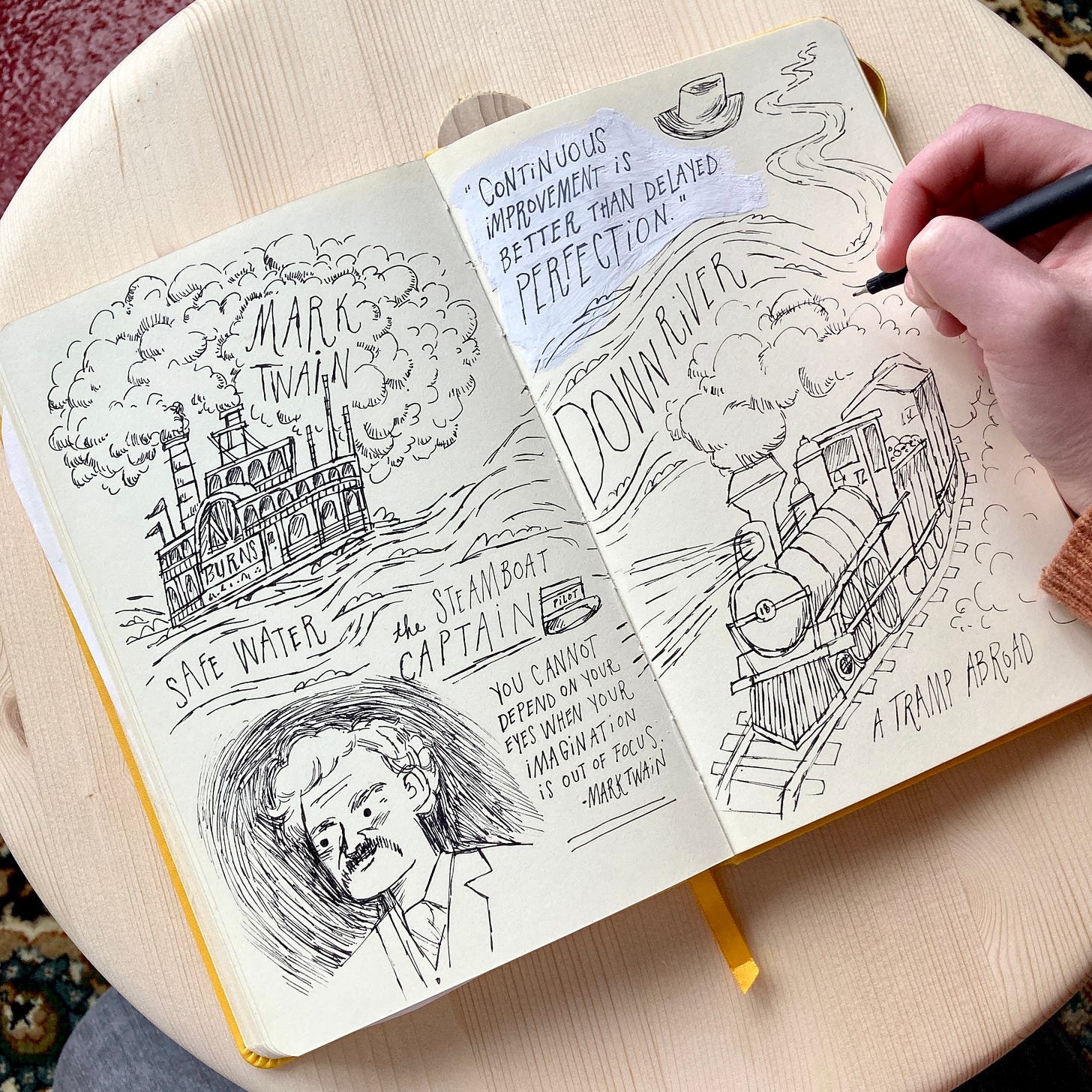 Getting Good With Making Mistakes In Your Sketchbook...And Beyond.