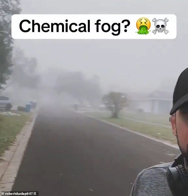 EXCLUSIVE: Mysterious fog sweeping the US with reports of 'burning ...