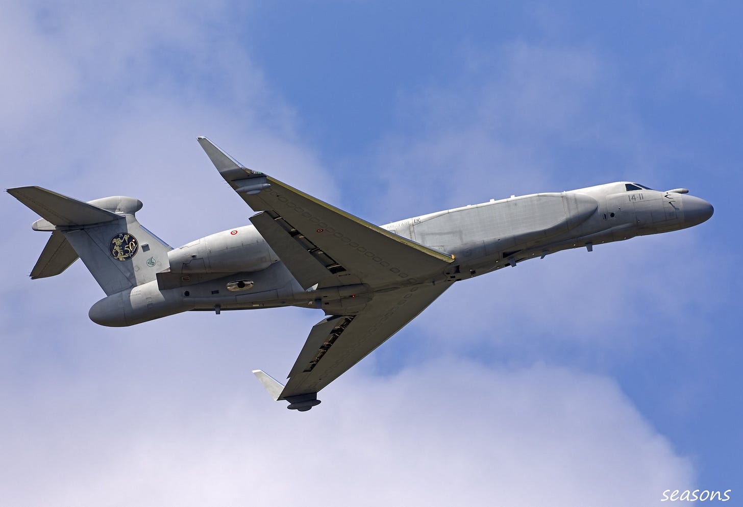 Italy's electronic warfare bizjet program advances to the final stages