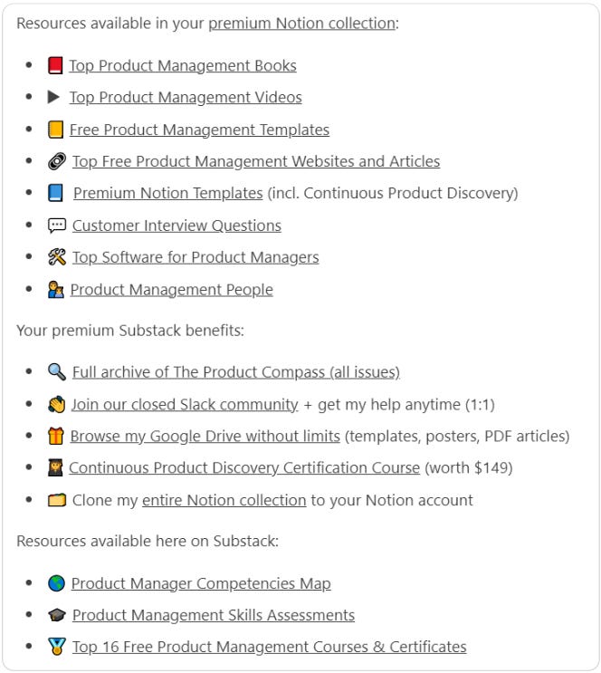 Product Management Resources - by Paweł Huryn