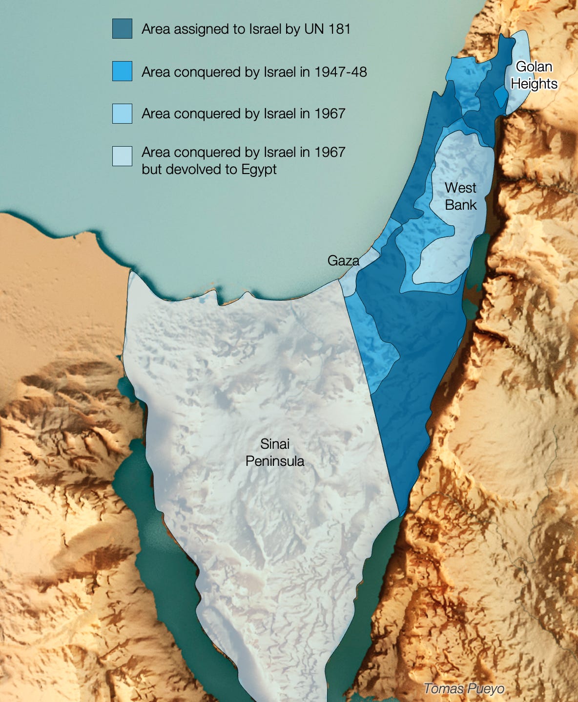 Who Can Claim the Palestine Region? - by Tomas Pueyo