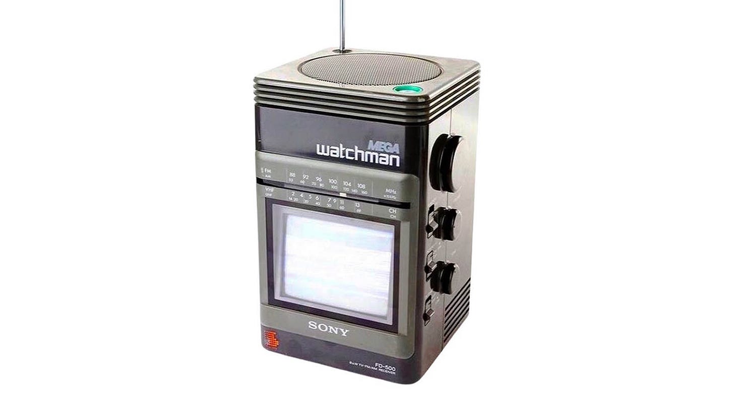 Sony’s Watchman Evolution (1982-1997) - by ObsoleteSony