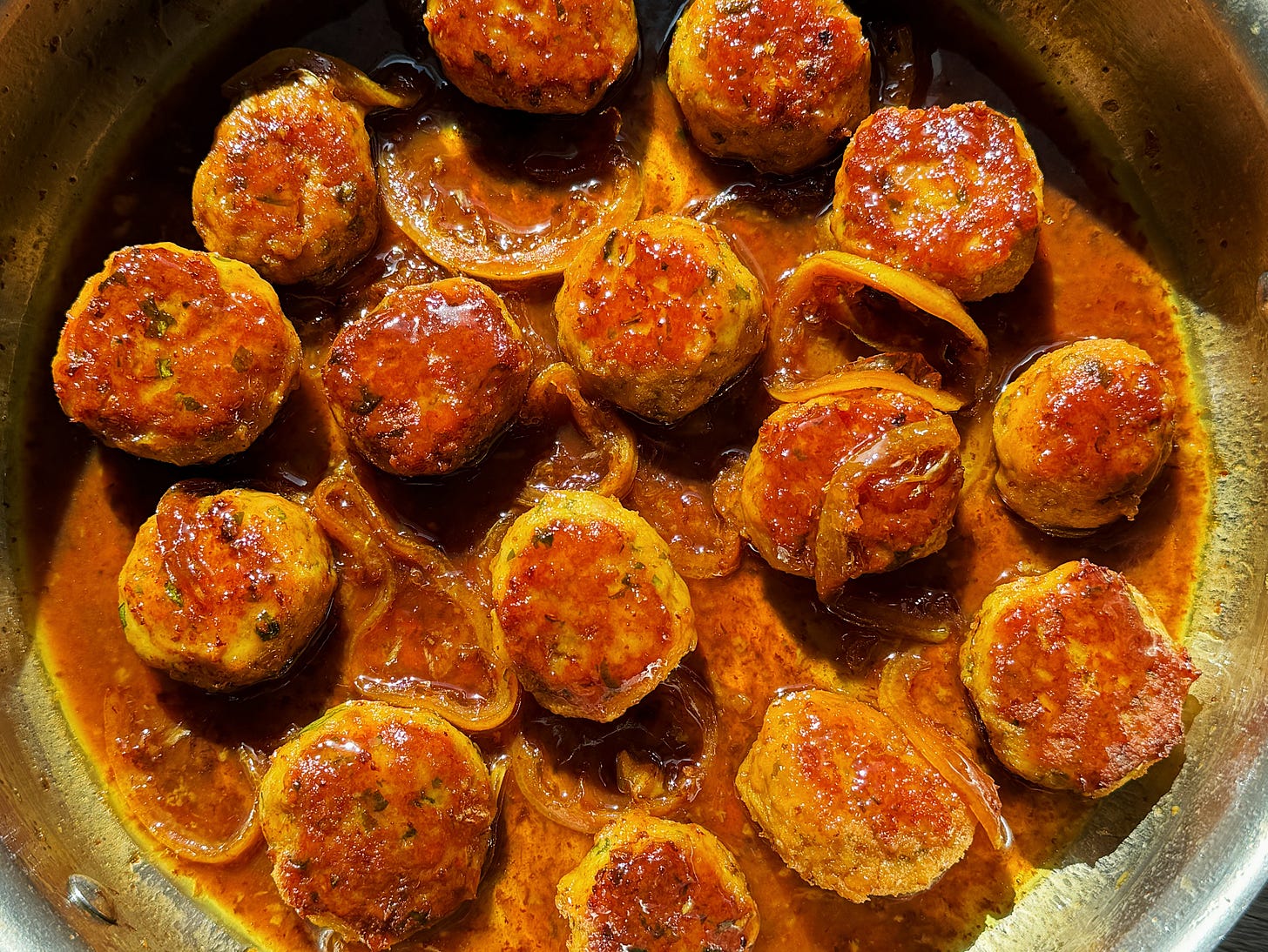 Honey Lemon Meatballs - by Carolina Gelen - SCRAPS