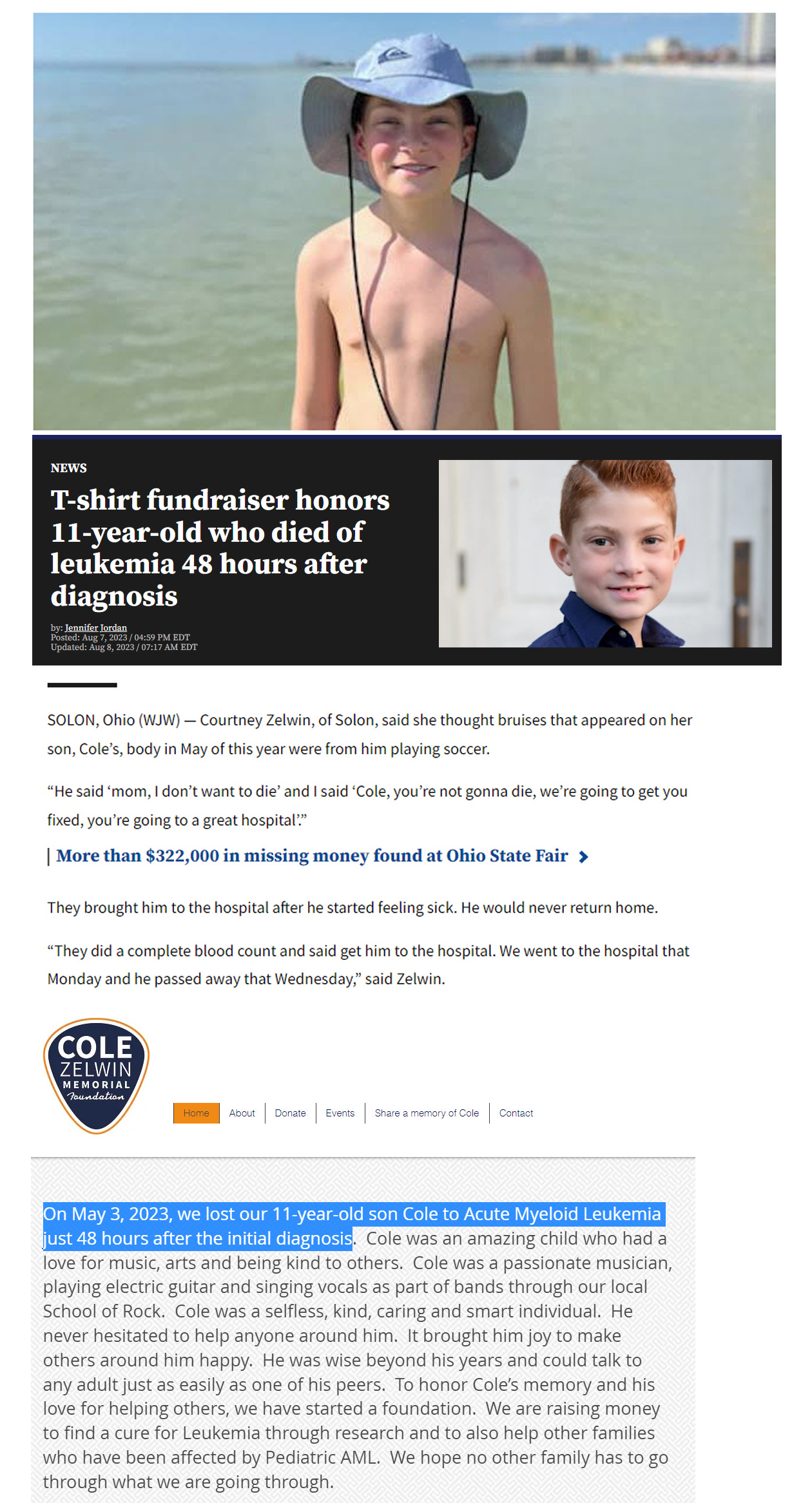 Turbo Cancer: Leukemia Diagnosis to Death in Hours, Days or Weeks ...