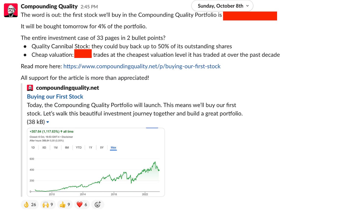 🏰 Investing Cheat Sheet - Compounding Quality