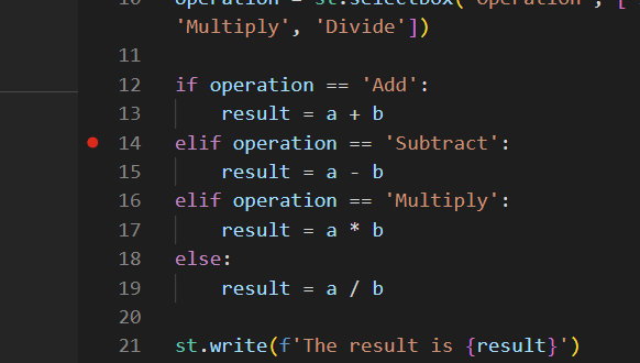 Debugging your Streamlit application using VSCode