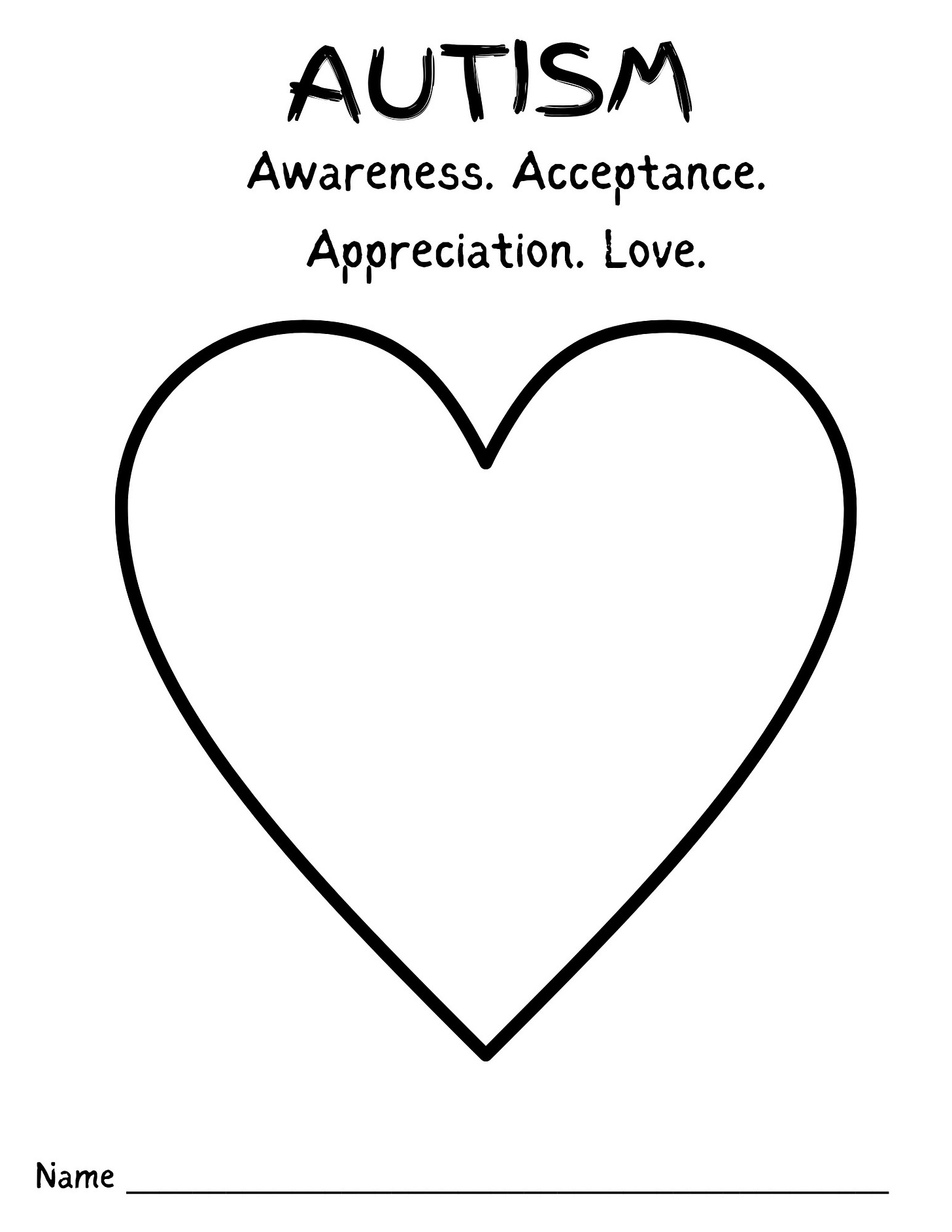 Autism Awareness Month Coloring Pages [2025]