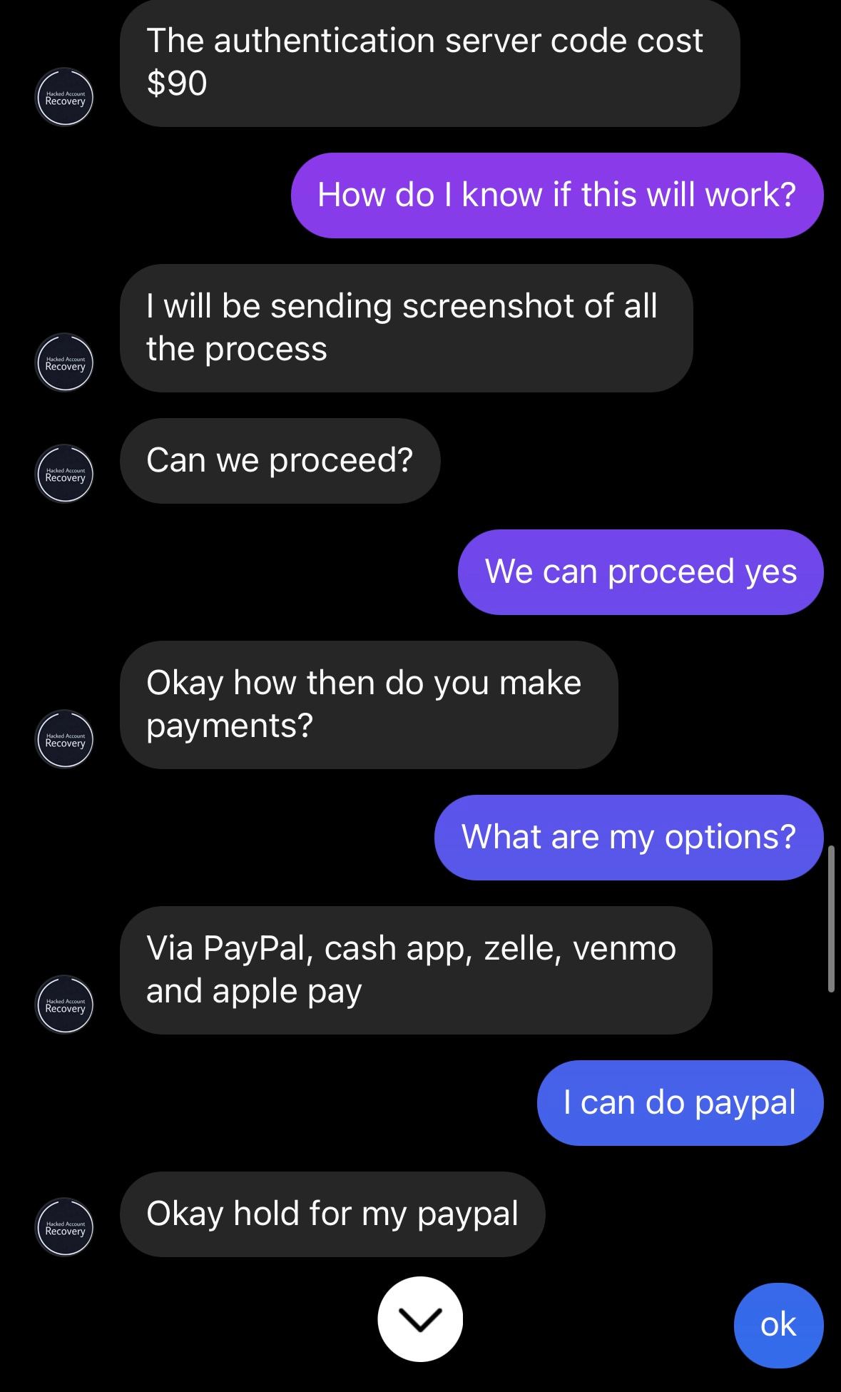 A Tale of Social Media Recovery Scams - by Elliot Volkman