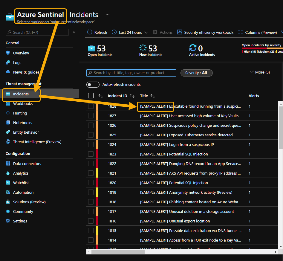 How to Generate Microsoft Sentinel Incidents for Testing and Demos