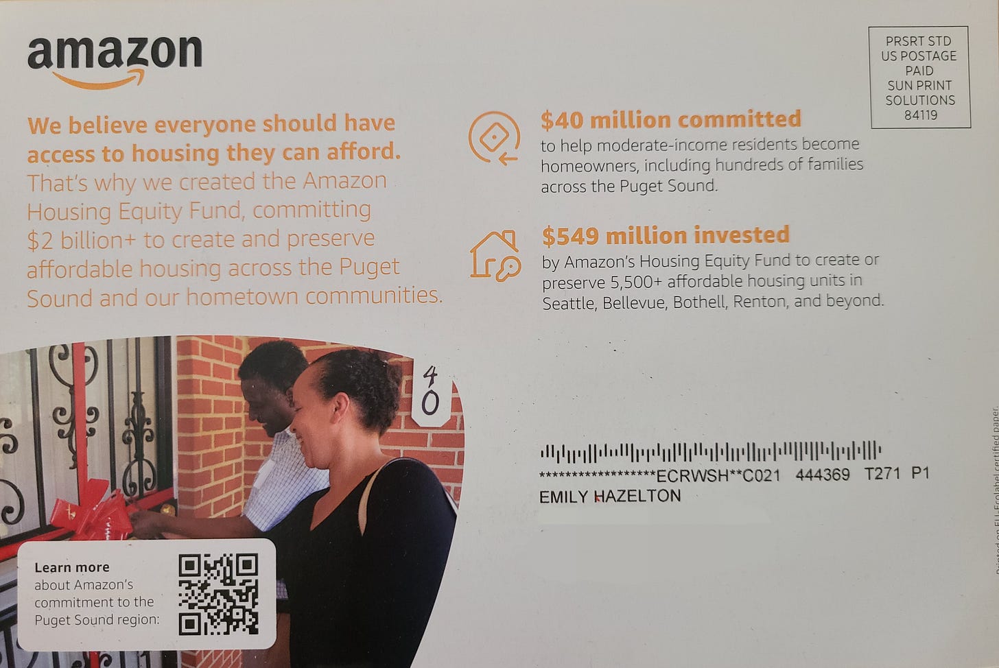 Amazon and... Affordable Housing? ∙ Building Homes