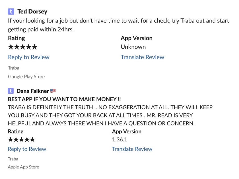 Why You Should Join Traba - by Eric Zhou and Usman Hanif