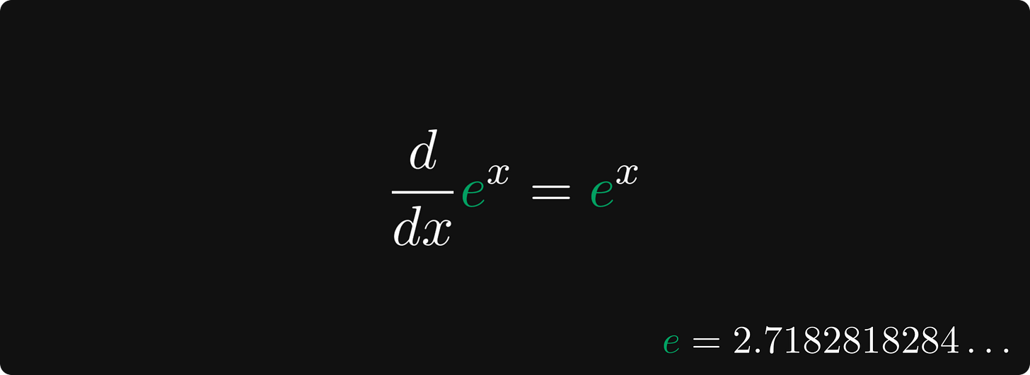 The fascinating story of the exponential function