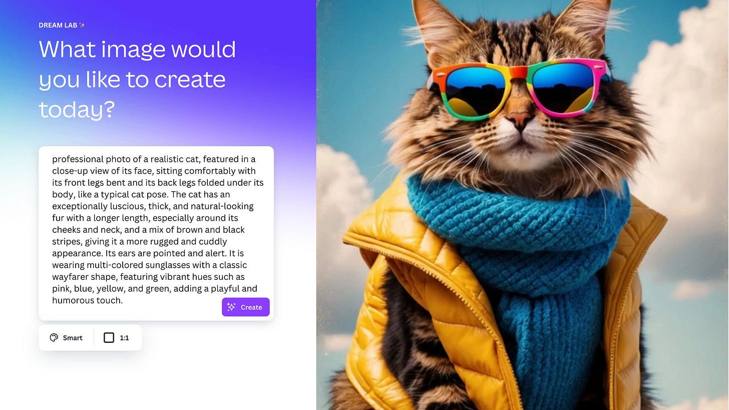 Canva Launches A New AI Image Generator Feature Called "Dream Lab"