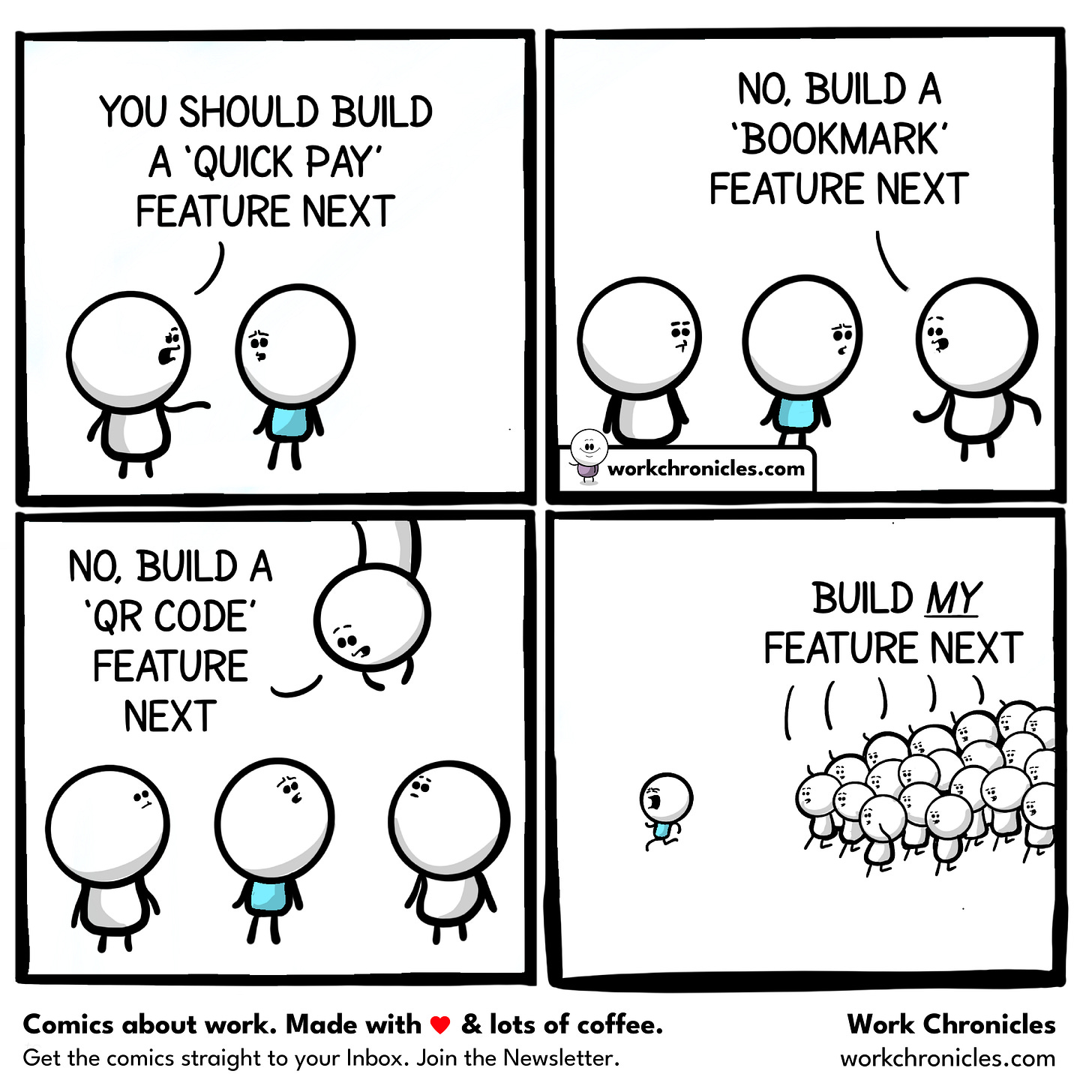 (comic) PMs - please build my feature next