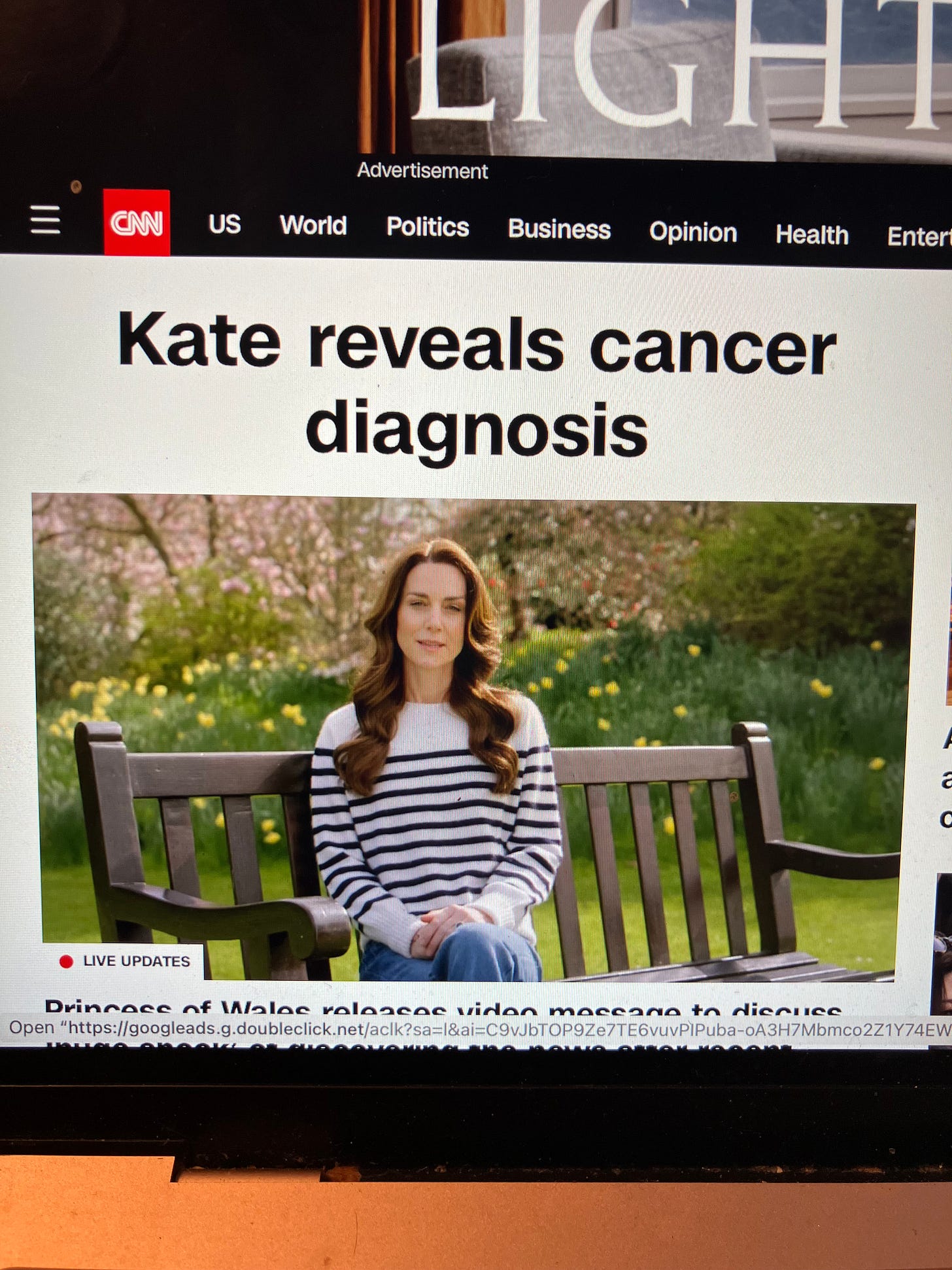 Catherine, Princess of Wales, Reveals Cancer Diagnosis