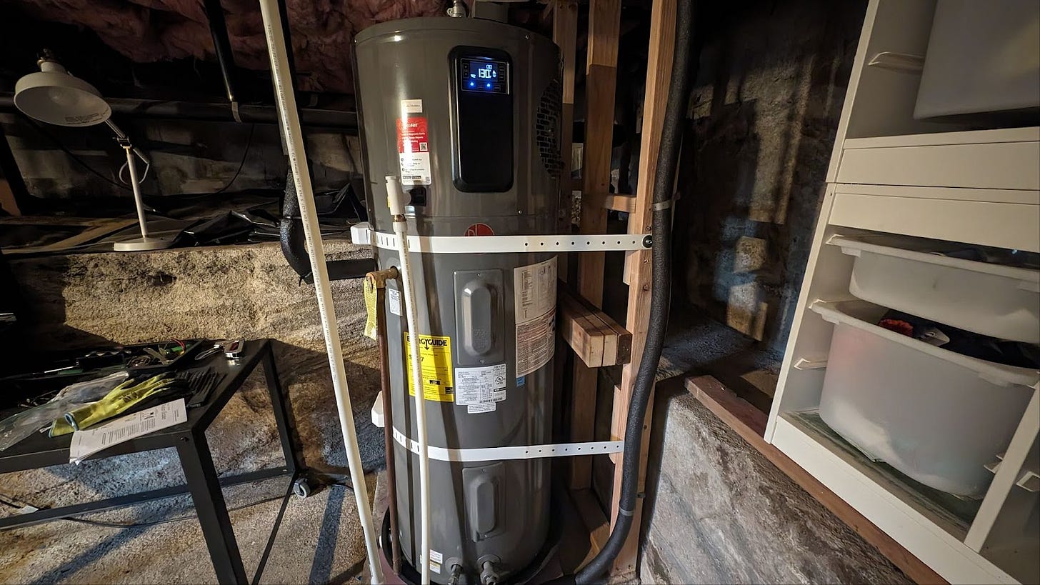 Doug & Joe's Excellent Heat Pump Water Heater Adventure (AKA DIY ...