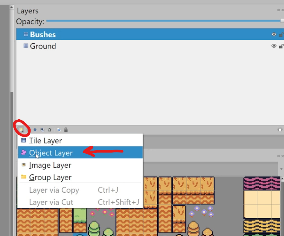 How to use Tiled with Kaplay/Kaboom.js