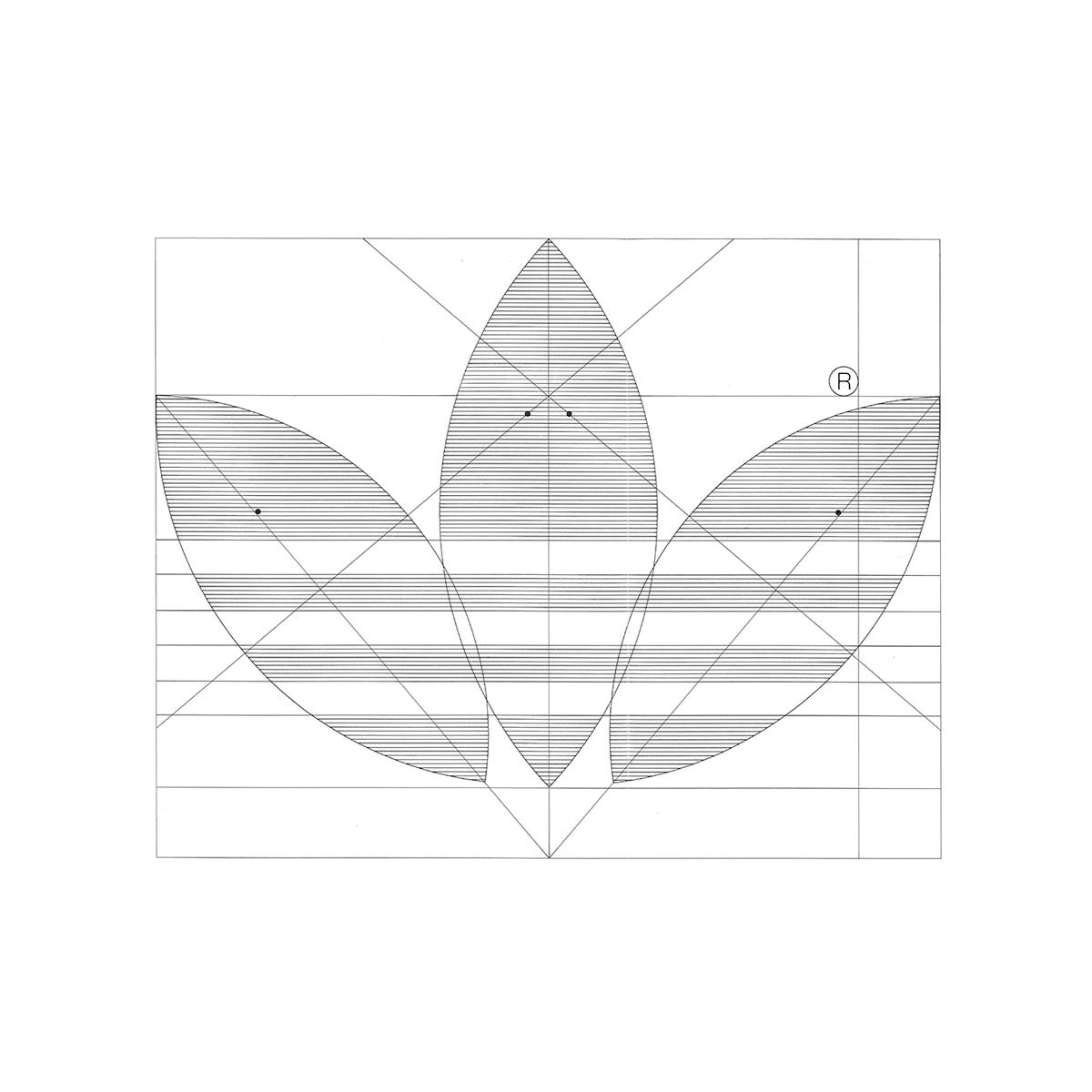 Adidas Trefoil by Hans Fick 1971 – Logo Histories