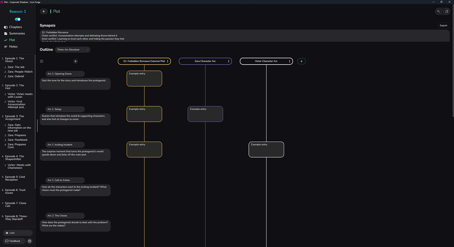 How I Use Lore Forge to Write My Fiction - by J D Lear