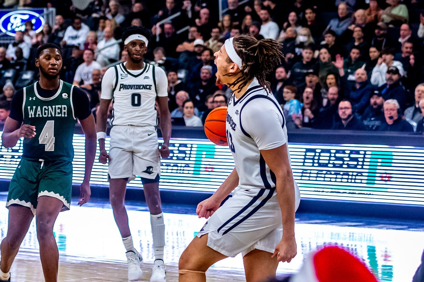 Josh Oduro Continues to Impress in a Friar Uniform