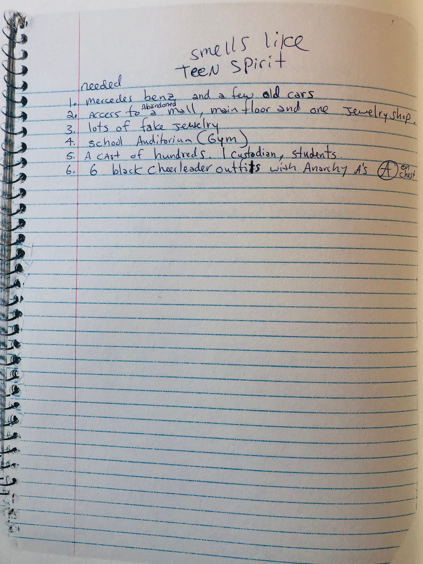 Kurt Cobain's Spiral Notebooks - by Jillian Hess - Noted
