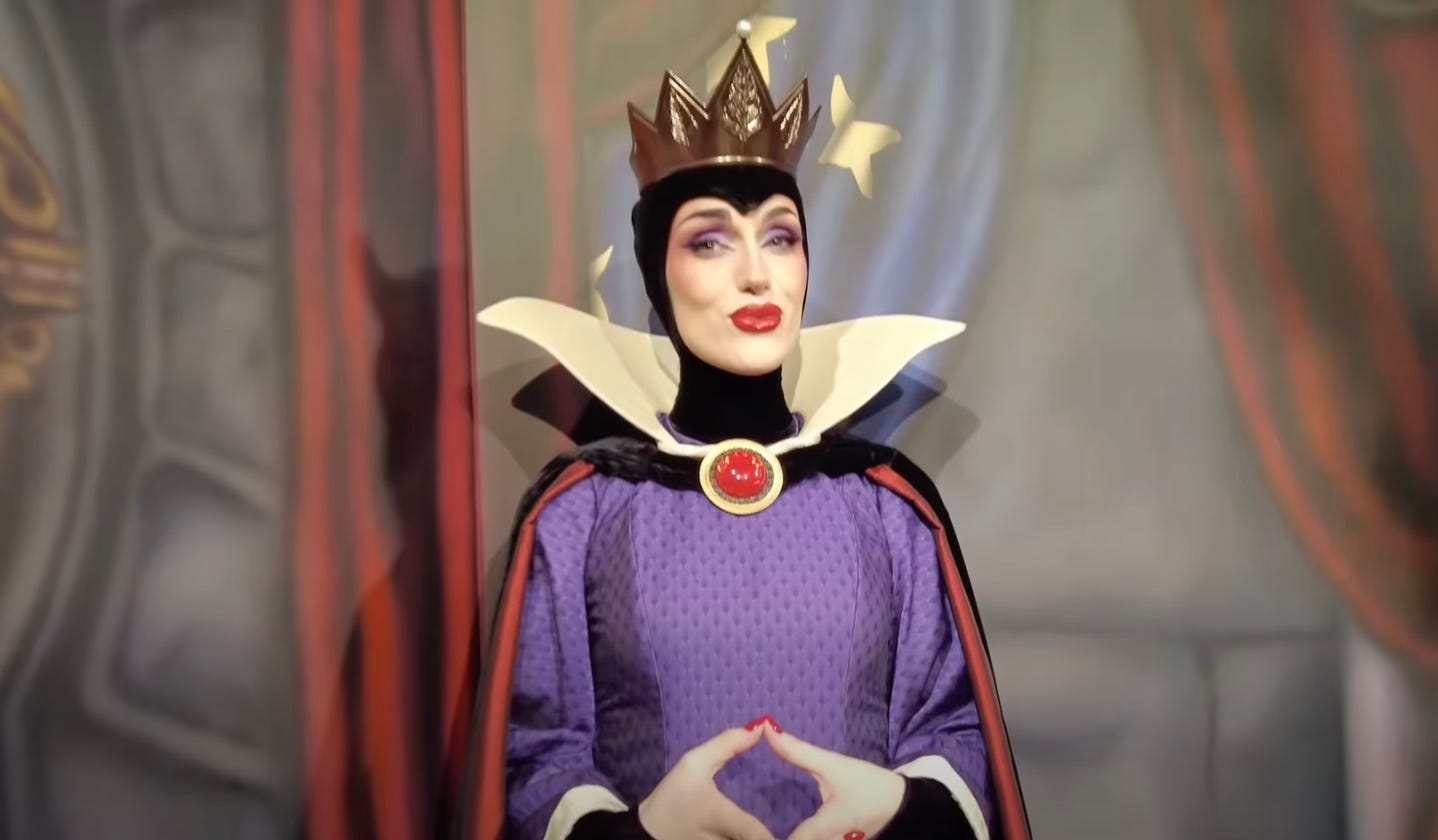 Evil Disney Queen Attacked By Actual Evil! - by Crip Dyke