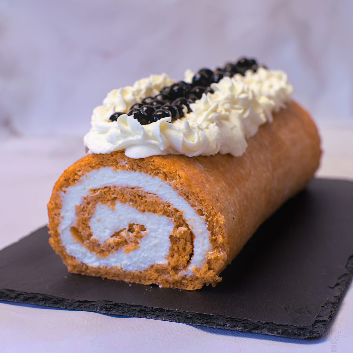 Thai Tea Boba Swiss Roll - by Shade Grayson - Made By Shade