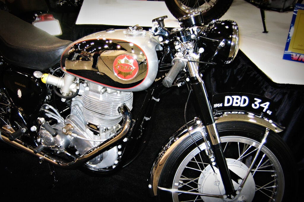 History of the BSA Motorcycle Company - by Milo Denison