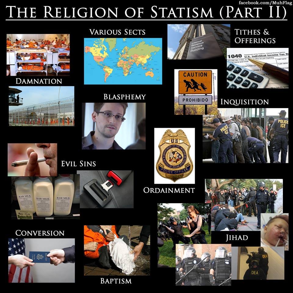 The Religion of "Statism" - by Etienne de la Boetie2