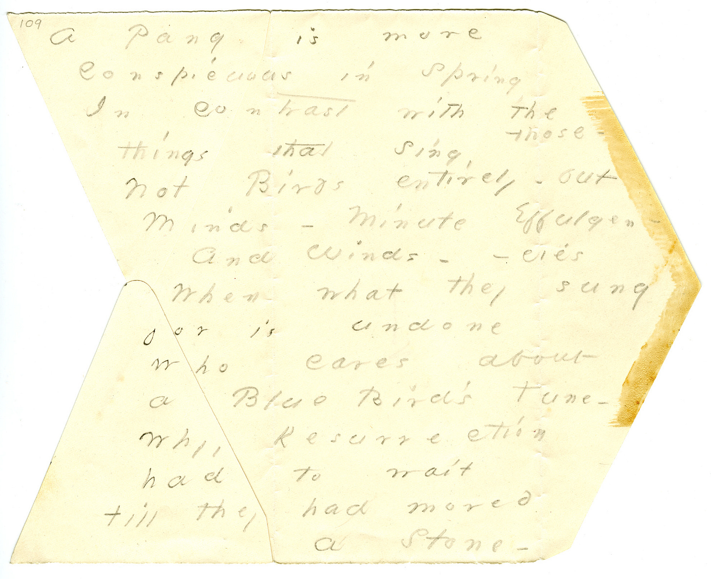 Deciphering Emily Dickinson's Notes - by Jillian Hess