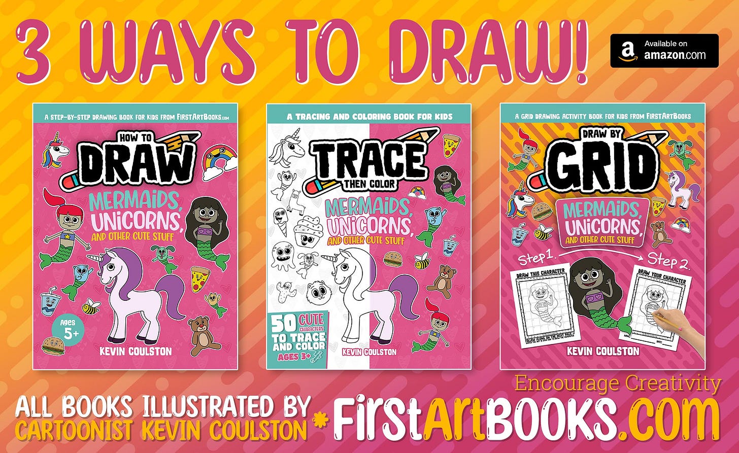 Video Drawing Tutorial: How To Draw A Mer-Kitten | A Cute Cat Mermaid ...