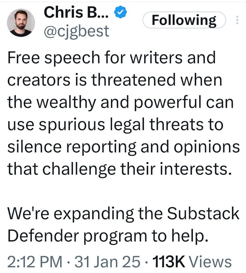 Substack CEO Chris Best Sells Out to Big Tech - Florida Gulf News