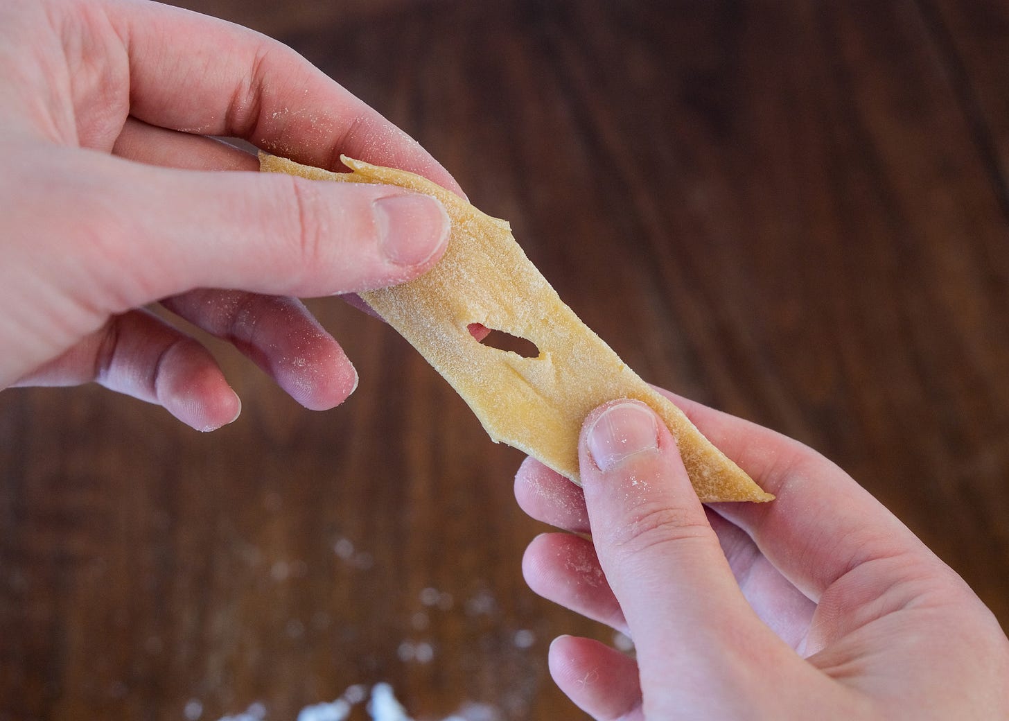 Khrustyky - delicious Ukrainian pastries recipe