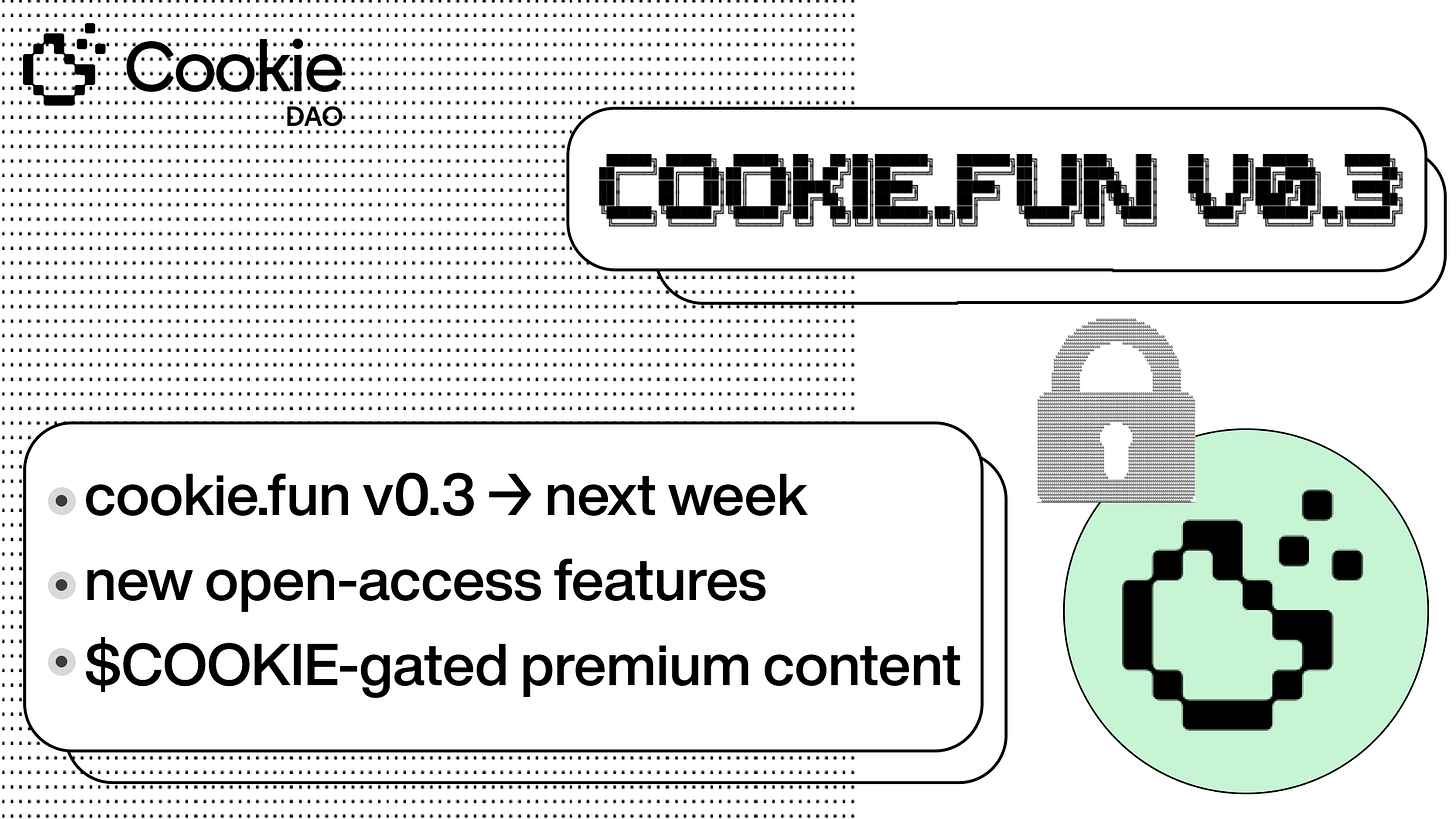 【Cookie DAO 🍪】AIエージェント市場のデータ基盤 APIとインデックスサイトを構築 / @cookiedotfun