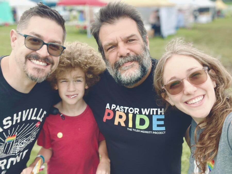Jars of Clay Frontman Dan Haseltine Celebrates PRIDE Parade