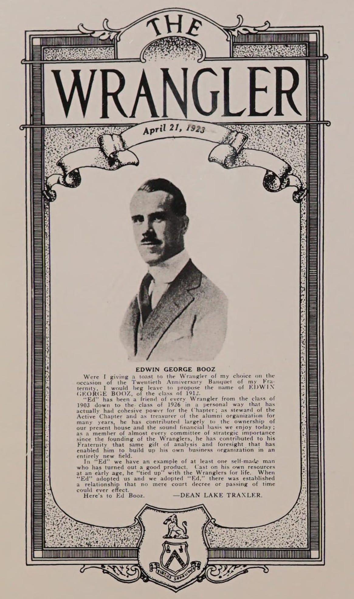 History of Booz Allen Hamilton: Part 1 - by Douglas Ott