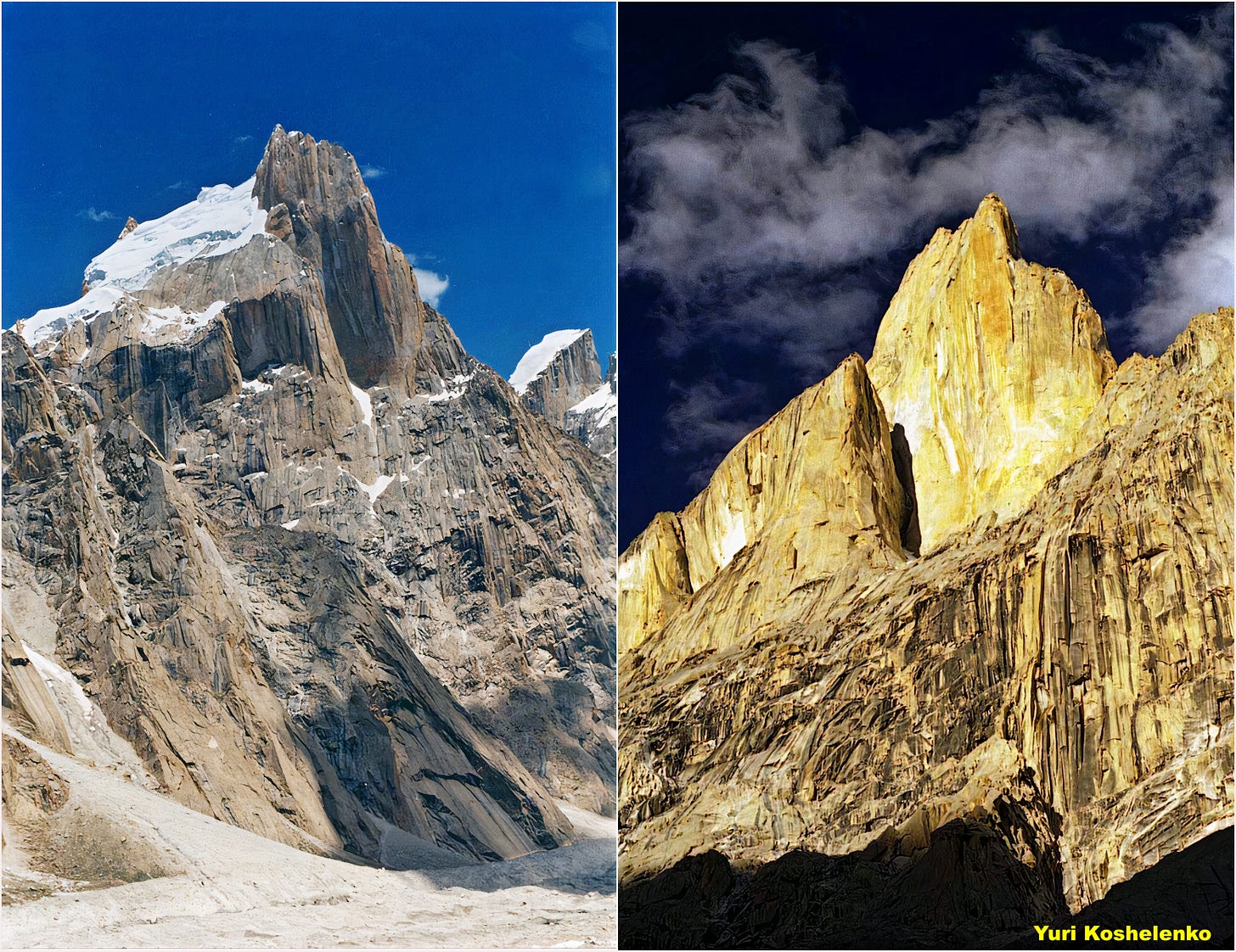 some Trango Towers history - by John Middendorf