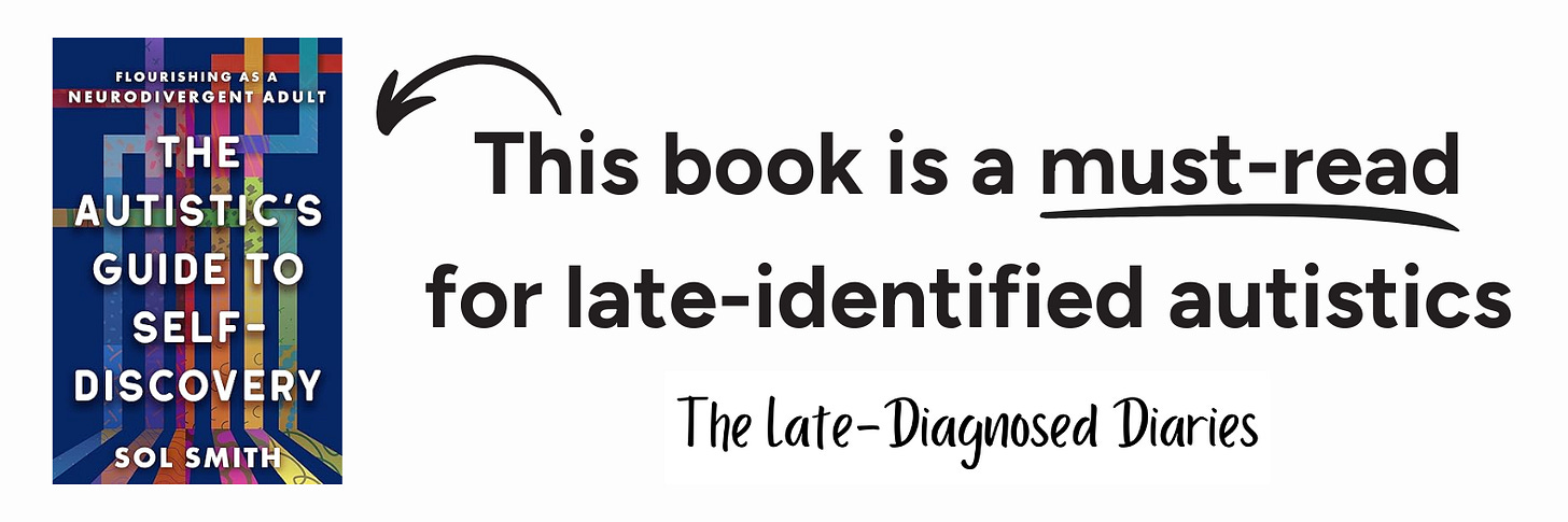 Sol Smith's "The Autistic's Guide To Self-Discovery" is a must read for ...