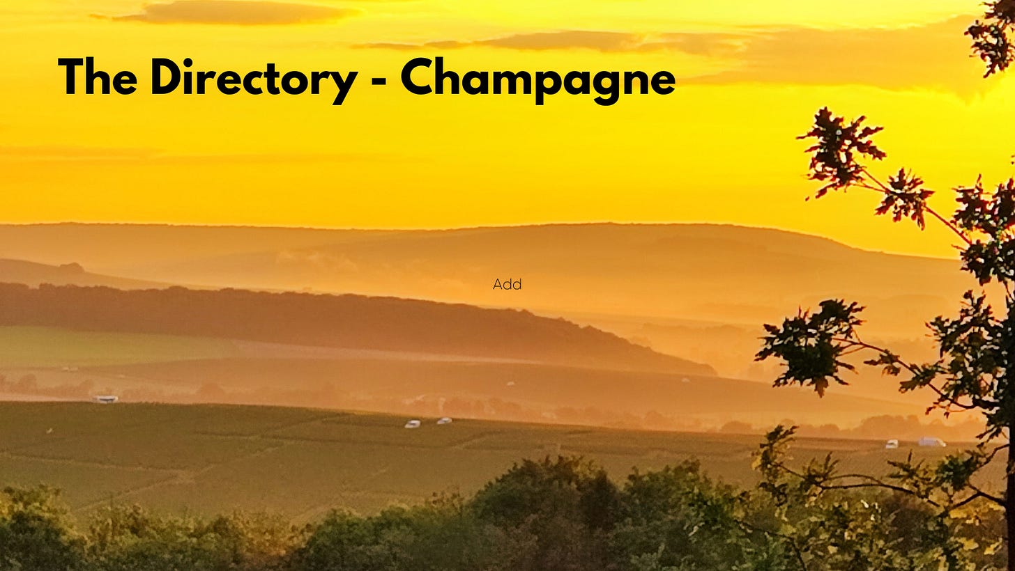 The Directory - Champagne (D-K) - by Tom Hewson