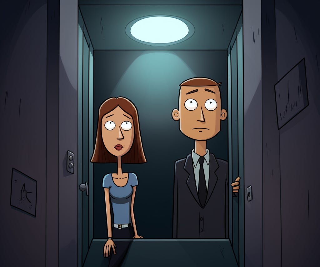 Why Do All Elevators Have Mirrors? - by Maarten Dalmijn