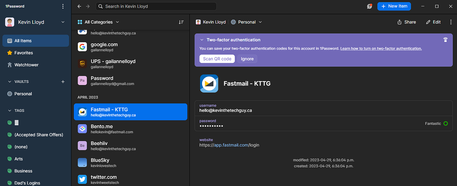Downloading and Using The 1Password Desktop App