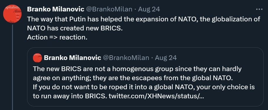 BRICS is fake - by Noah Smith - Noahpinion