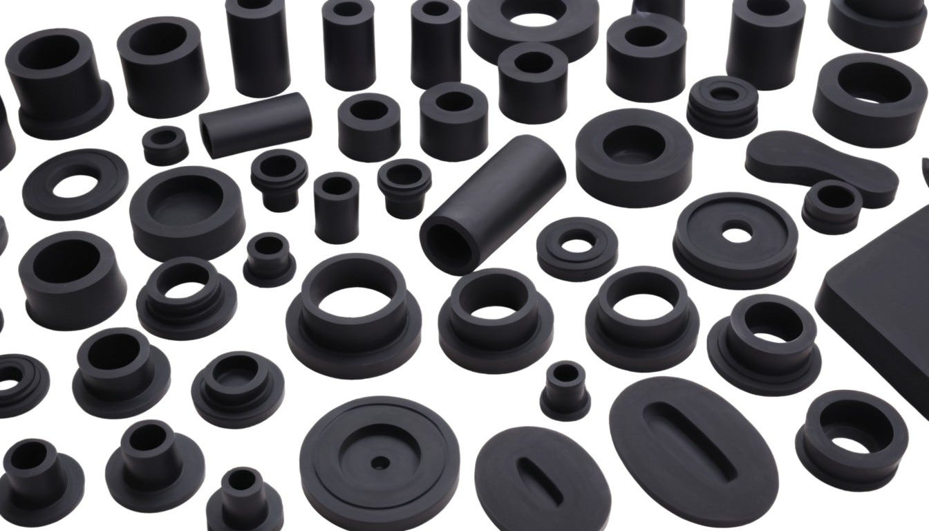 Rubber Grommets, Tubing, O-Rings, Bellows, and Diaphragms: The ...