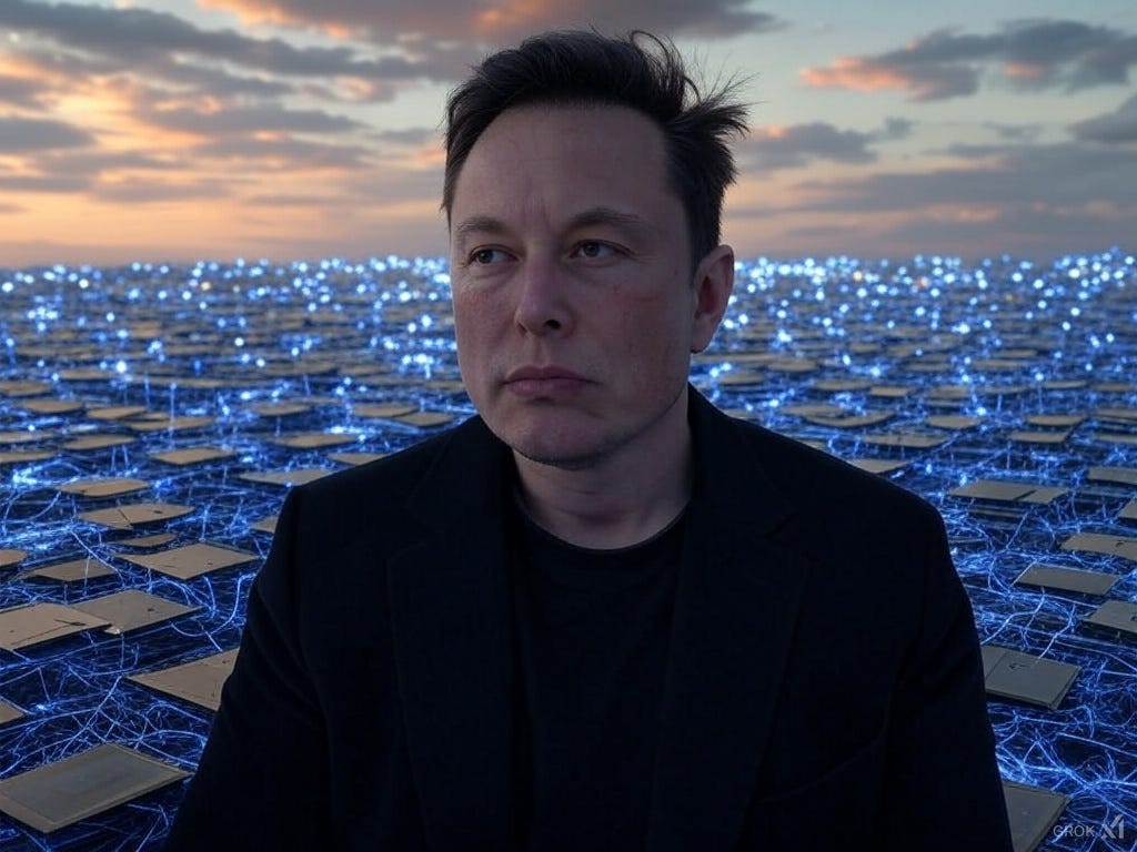 Origin of Grok 3 - the Colossus Data Center in Memphis