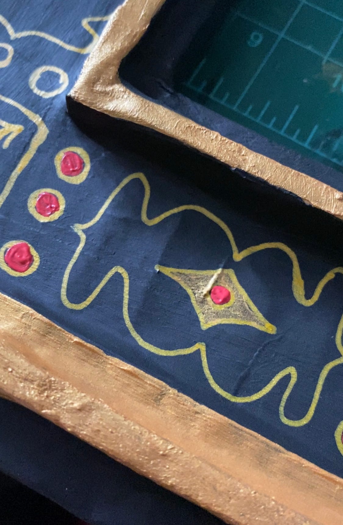 Inspired by History: Crafting Frames from Cardboard & Paper Mâché